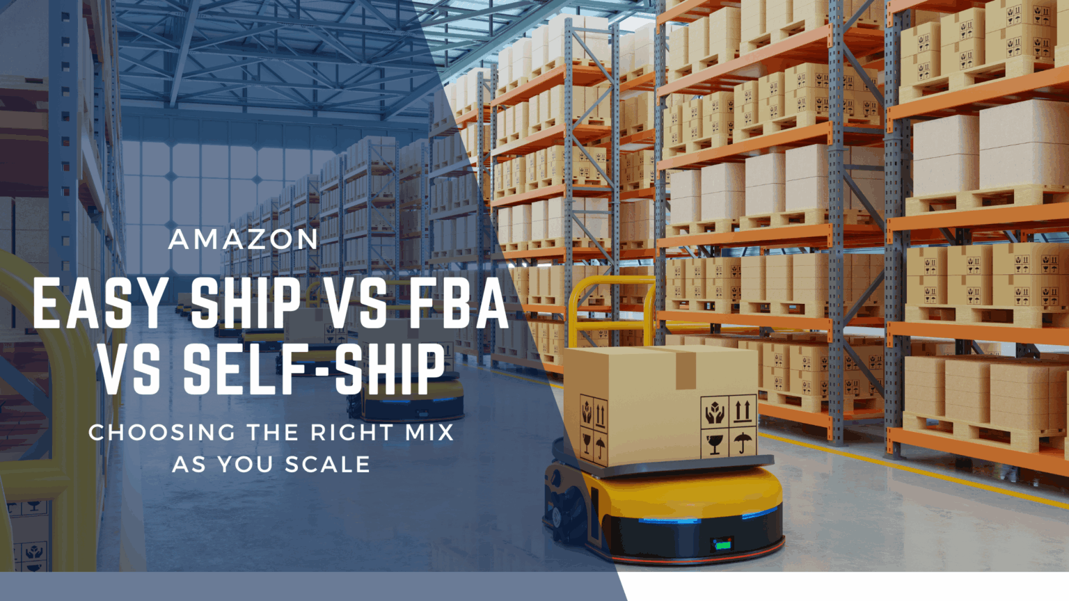 Amazon Easy Ship vs FBA vs Self-Ship: Choosing the Right Mix as You ...